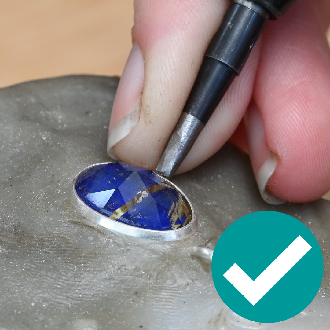 Top Tips for Bezel Setting - Lucy Walker Jewellery